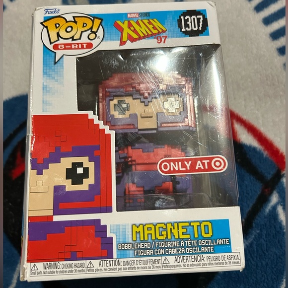Funko | Toys | Funko 8bit Xmen Magneto Figure In Red And Purple | Poshmark